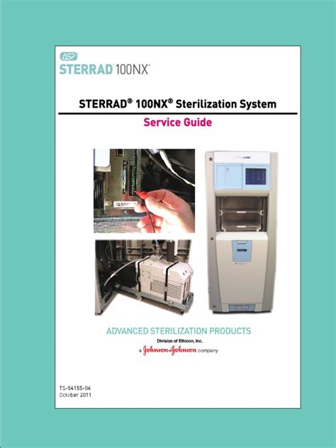 Asp Sterrad 100nx Service Guide Pdf Sterilization Microbiology