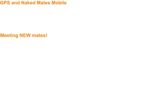 Welcome To Naked Mates