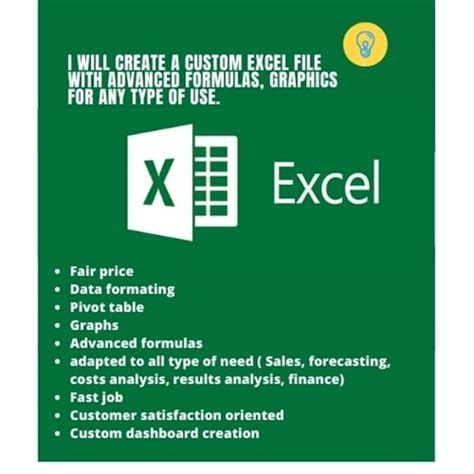 Make Your Datas Entry In Excel And Create Custom Excel Sheet By Jcd637