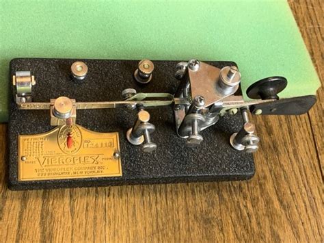 Vintage 1943 Vibroplex Champion Telegraph Key Ebay