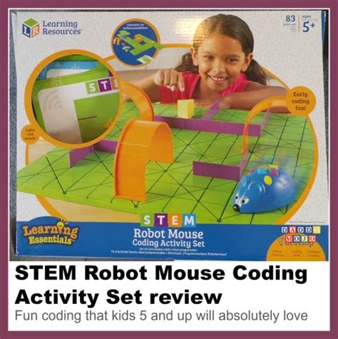 Stem Robot Mouse Coding Activity Set Review