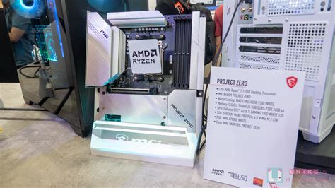 Msi Computex 2023 展示多項新技術，project Zero 機殼登場 Unikos Hardware