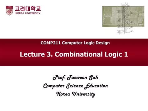 ppt lecture 3 combinational logic 1 powerpoint presentation free