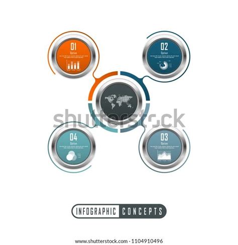 Vector Infographics Template Chart