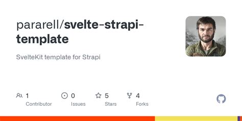 GitHub Pararell Svelte Strapi Template SvelteKit Template For Strapi