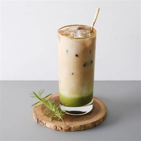 유리컵 홈카페 카페 콜드 브루 베트남 커피 카푸치노