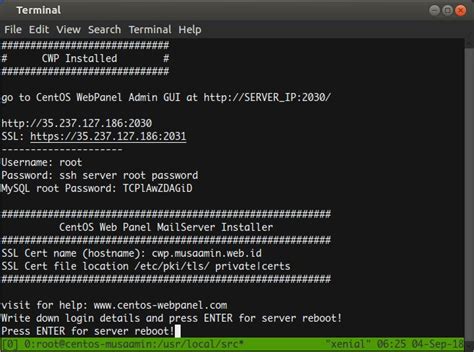 cara install centos web panel cwp di centos 7 linux and open source
