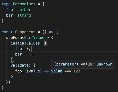 Generic Type Issue With New Useform Hook · Issue 1107 · Mantinedev