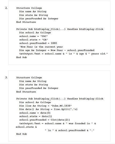 Solved Determine The Output Displayed When The Button Is Chegg