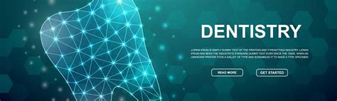 치아 3d 머리 승진 기치를 위한 낮은 폴리 상징 치과 디자인 일러스트 개념 수평 다각형 치과 포스터 그림 건강관리와 의술에 대한 스톡 벡터 아트 및 기타 이미지 Istock