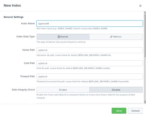 Forwarding Open Liberty Logs In Openshift To Splunk By Using The Log Forwarding Api