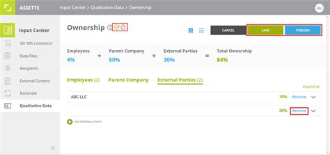 Ownership Data Assette Support