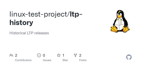 GitHub Linux Test Project Ltp History Historical LTP Releases