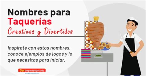 Nombres Para Taquerías Creativos Y Divertidos