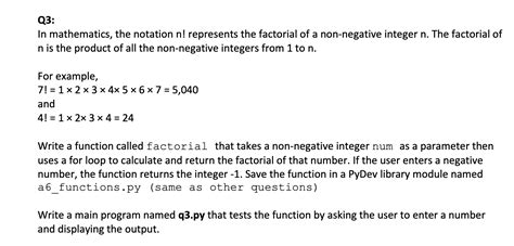Solved Q3 In Mathematics The Notation N Represents The