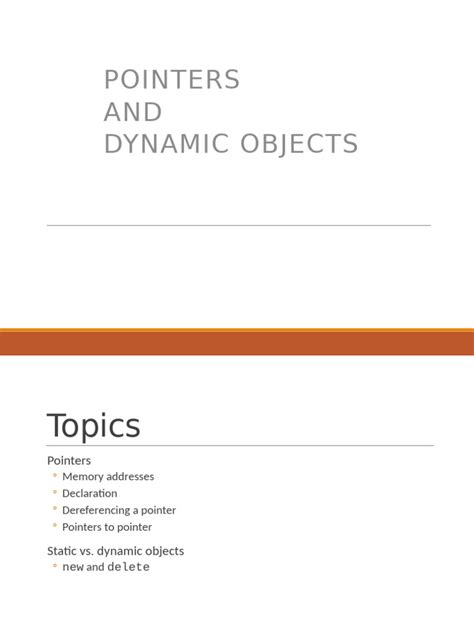 Pointers Old Pdf Pointer Computer Programming Integer Computer