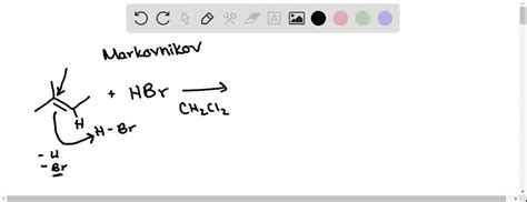 Solved Draw The Major Product Formed When The Compound Shown Below Undergoes Reaction With One