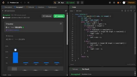 Dsa Leetcode Problemsolving Binarysearch Codingchallenge Varunesh B
