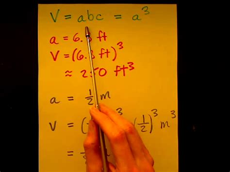 Solving For The Volume Of A Cube Tutorial Sophia Learning