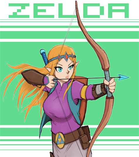 Zelda Bow Sketch By Ebbewaxin On Deviantart