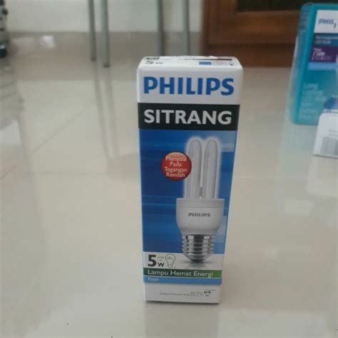 Jual Lampu Philips Sitrang Watt Shopee Indonesia