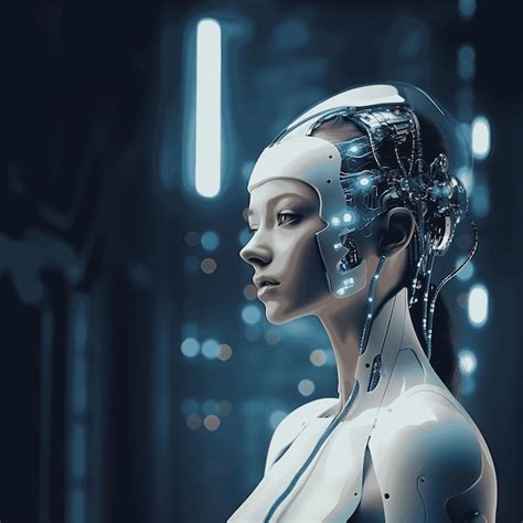 Premium Photo D Rendering Artificial Intelligence AI Research Of Robot And Cyborg Development