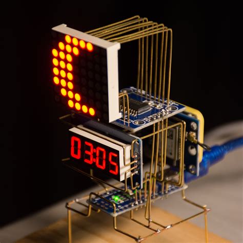 an arduino powered astronomical clock which displays the local sidereal