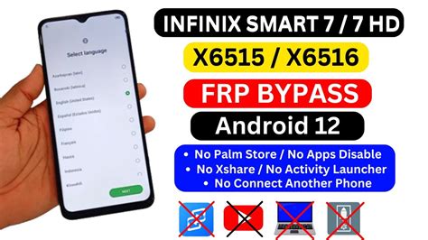 Infinix Smart Hd Frp Bypass Android Infinix X X Frp Unlock Gmail Account