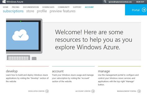 starting with azure sqlservercentral