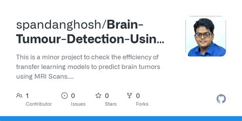 Github Spandanghosh Brain Tumour Detection Using Transfer Learning