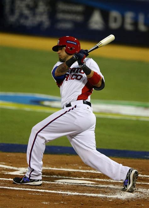 Yadier Molina Photostream Partido De Beisbol Béisbol Puerto Rico