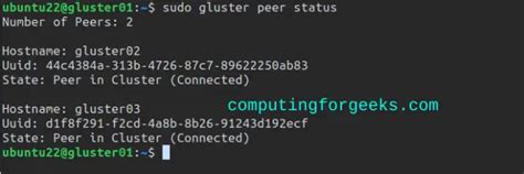 Configuring Glusterfs On Ubuntu 2204 With Heketi Computingforgeeks