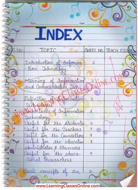 Ict B Ed Practical File Ict Assignment And Project Notes Free Download Pdf In English Language