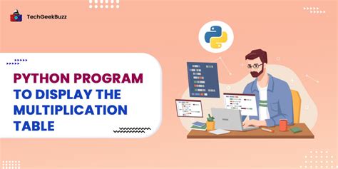 Python Program To Display The Multiplication Table