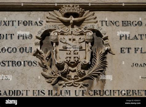 The Jerusalem Cross Or Crusaders Cross With Four Equal Arms And Four Small Crosses In Each