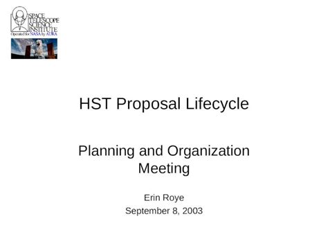 Ppt Hst Proposal Lifecycle Dokumen Tips