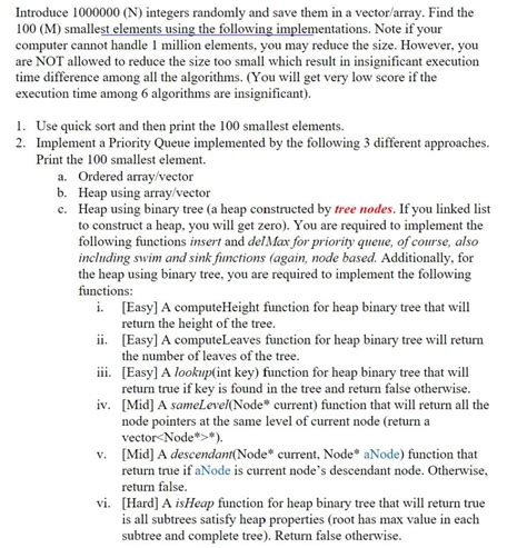 Solved Introduce N Integers Randomly And Save Them Chegg