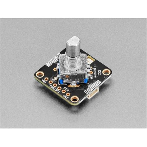 Buy Adafruit 5880 I2c Stemma Qt Rotary Encoder Breakout With Encoder