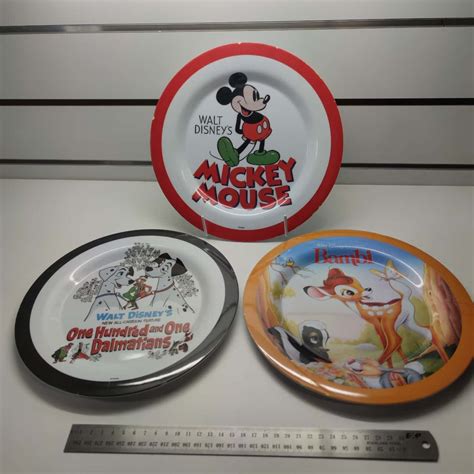 Disney Plates X3 S