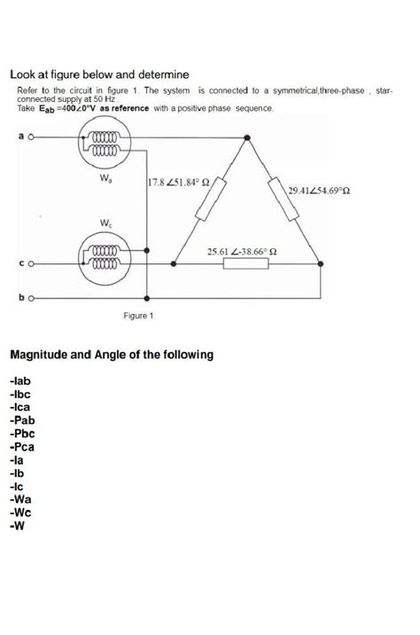 Solved Look At Figure Below And Determine Refer To The Chegg