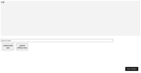 React Aria Button Issue Codesandbox