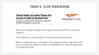 8 Types Of Mobile Ad Fraud PPT
