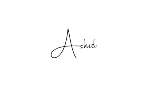83 Ashid Name Signature Style Ideas Free Online Signature