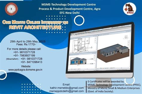 Revit Architecture Internship 2025 Ultimate Guide To Government Certificate Course By Msme Tdc