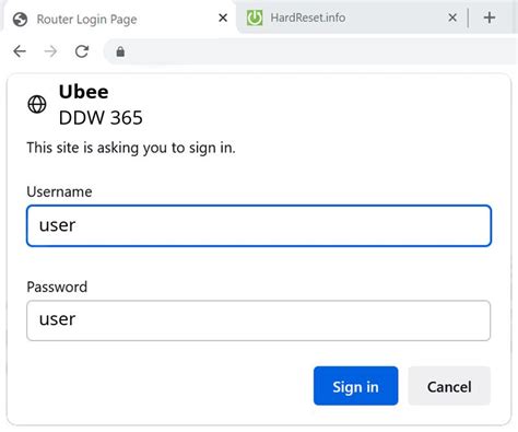 Ubee DDW 365 Default Password How To HardReset Info