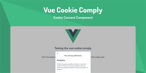 Vue Cookie Comply Cookie Consent Component Made With Vuejs