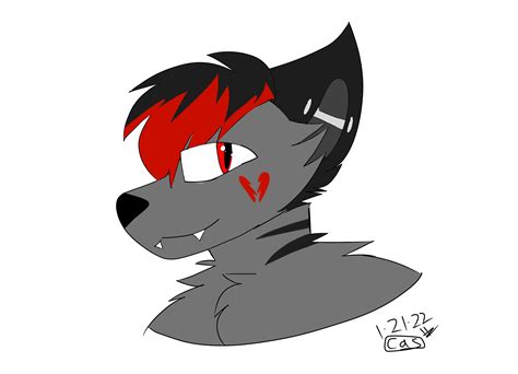 Emo Wolf Design On Toyhouse