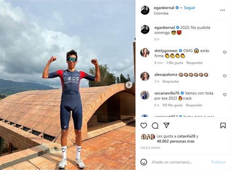 Egan Bernal Y Su Mensaje De Fin De Año “2022 No Pudiste Conmigo
