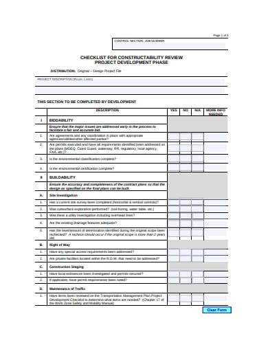 11 Project Audit Checklist Templates In Pdf Doc