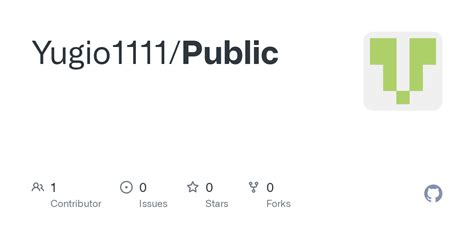 GitHub Yugio Public